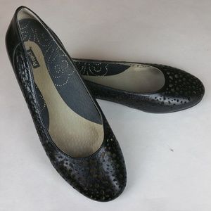 Propet | Shoes | Propet Cicely Black Laser Cut Ballet Flat 9naa | Poshmark